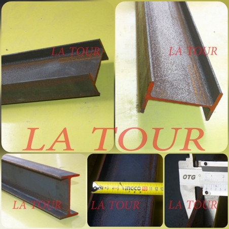 FER IPN 160 POUTRELLES ACIER NOIR 06,00ML