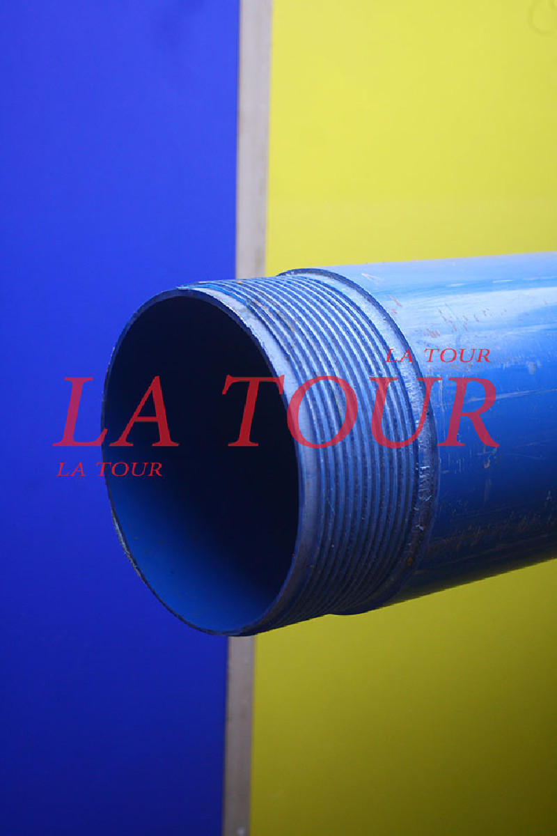 TUYAU FORAGE Ø 200MM PVC PLEIN FILETÉ 3,00ML EP 04MM (M/F) SOTICI