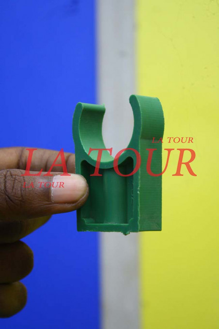 COLLIER PPR LONG 3CM Ø 32 VERT FONCE