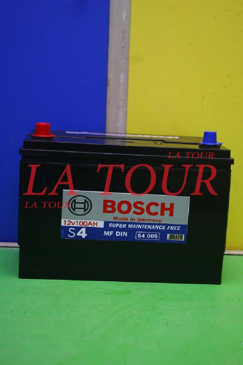 BATTERIE AUTOMOBILE 12V 100AH BOSCH NOIR