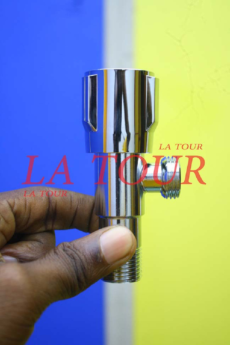 ROBINET EQUERRE DOUCHE 15/21 1/4 TOUR ELENA CHROME