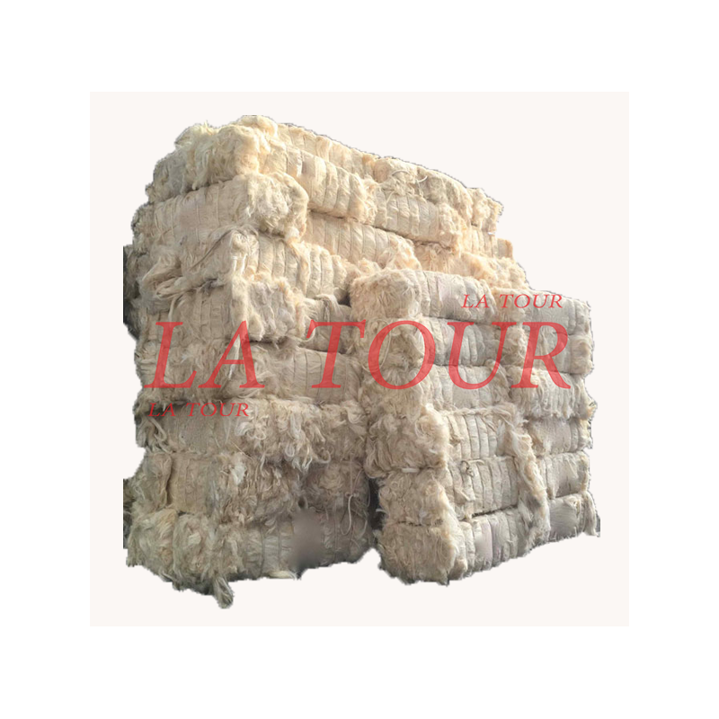 FILASSE POUR STAFEUR 1KG BLANC