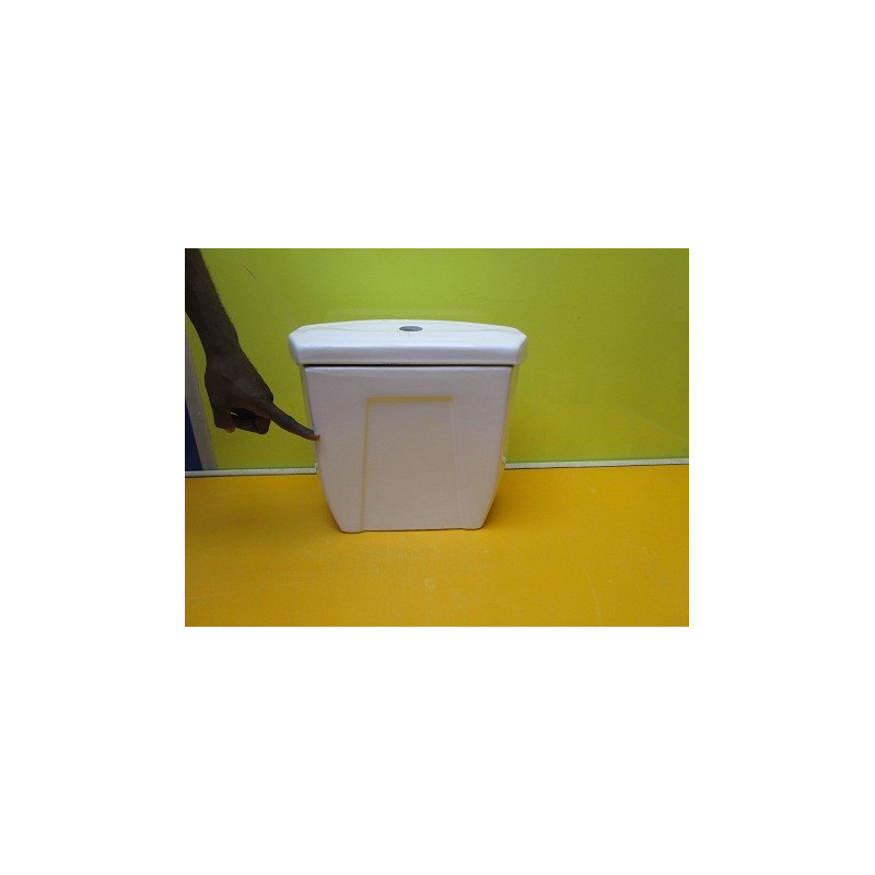 RESERVOIR WC SORTIE BAS PARMA BLANC