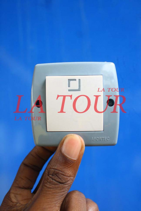 INTERRUPTEUR VA ET VIENT APPARENT (6891/20) AFORTEC BEIGE GRIS