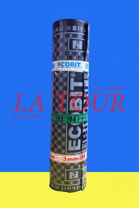 MEMBRANE BITUMINEUSE 3,00MM (1x10)ML A GRAIN HYRENE ECOBIT ROUGE