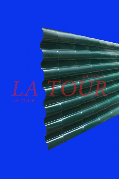 BAC ALU GRANDE ONDULATION GRANULE 7 ONDES COPPO 06,00x1,10ML VERT