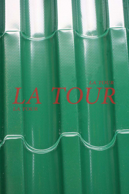 BAC ALU GRANDE ONDULATION GRANULE 7 ONDES COPPO 06,00x1,10ML VERT