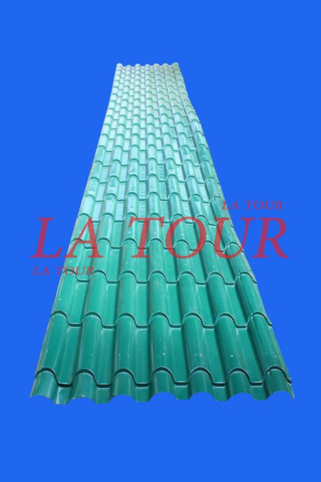 BAC ALU GRANDE ONDULATION GRANULE 7 ONDES COPPO 06,00x1,10ML VERT