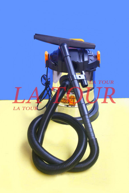 ASPIRATEUR MOQUETTE 800W-12L REF.(VC14122) INGCO JAUNE/NOIR