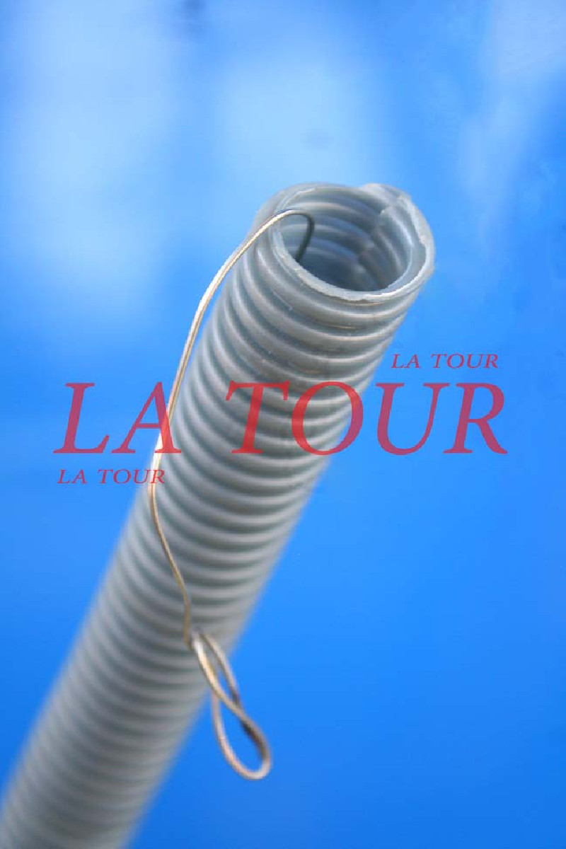 GAINE ANNELÉE Ø 20MM ROULEAU DE 100ML BULB QUALITY GRIS