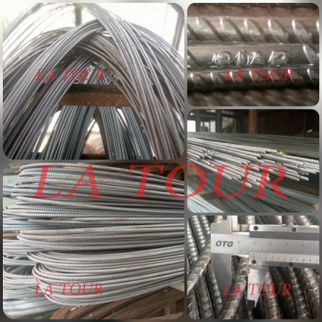 FER A BETON Ø 10MM TORD 12ML FE400 (135 BARRES/TONNE) SIAB LOCAL