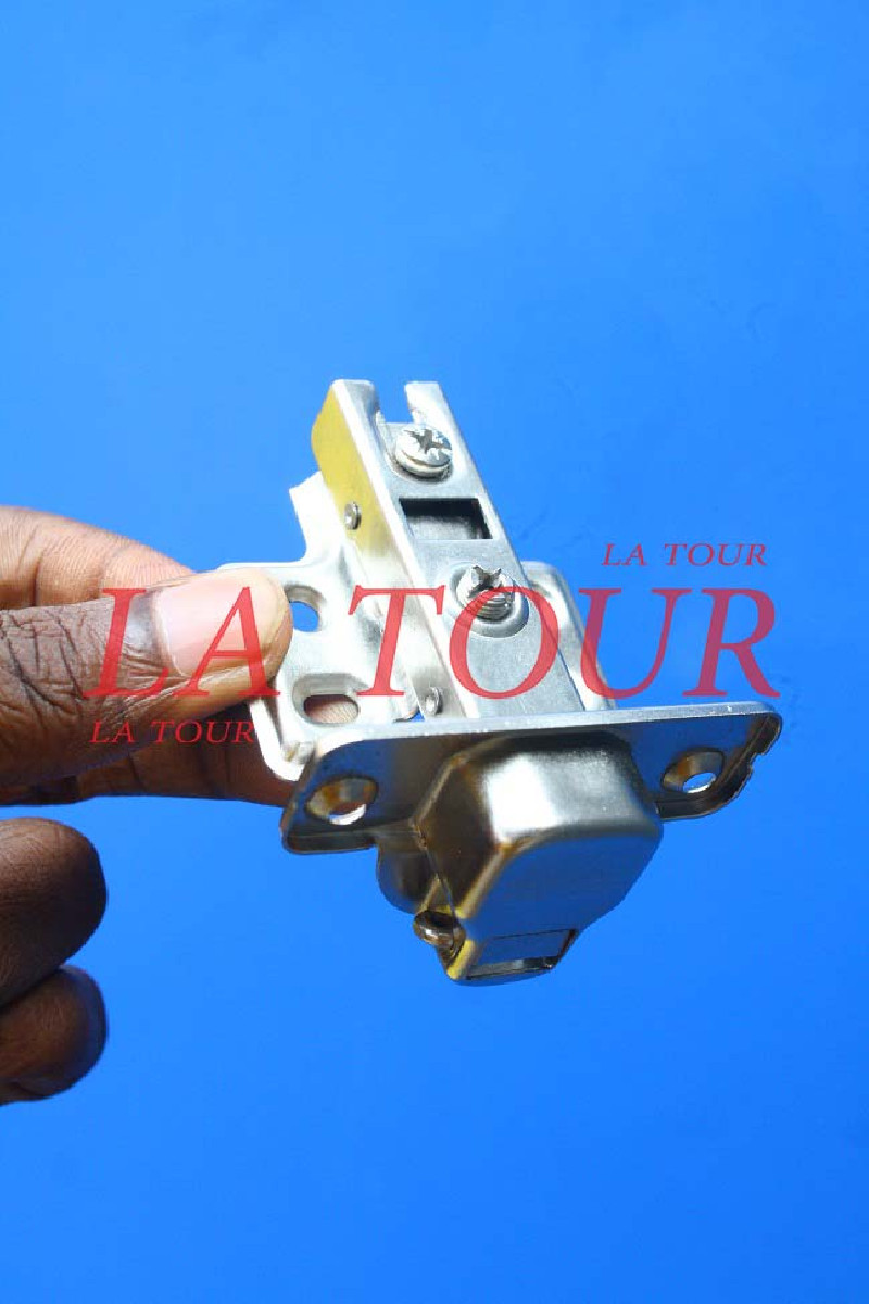 CHARNIERE INVISIBLE RALENTISSEUR HONTAY CHROME