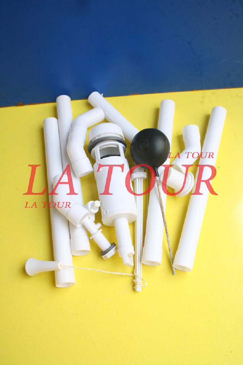 RESERVOIR WC TURC CHASSE HAUTE PLASTIQUE UNI FLO BLANC