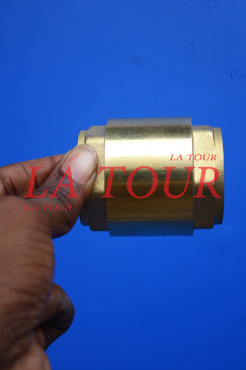 CLAPET ANTI RETOUR A RESSORT Ø 40 MIBT LAITON