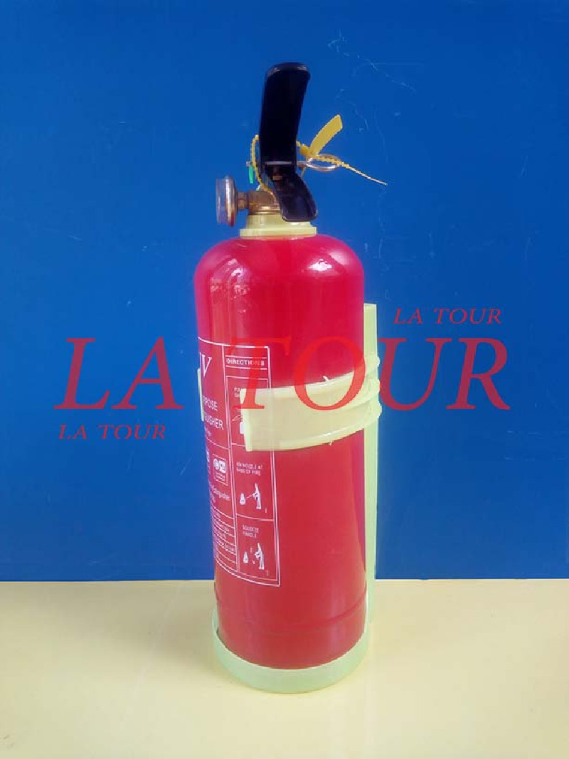 EXTINCTEUR A POUDRE 02KG A MANOMETRE (ABC) PJV ROUGE