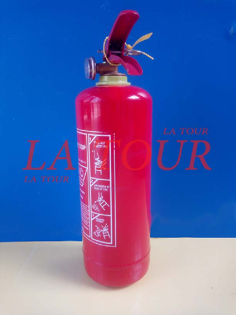EXTINCTEUR A POUDRE 02KG A MANOMETRE (ABC) GOLD KC TOP ROUGE