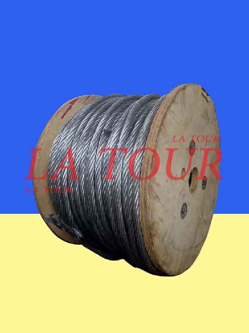 CABLE EN ACIER GALVANISE Ø 12MM LONG 150ML GALVA