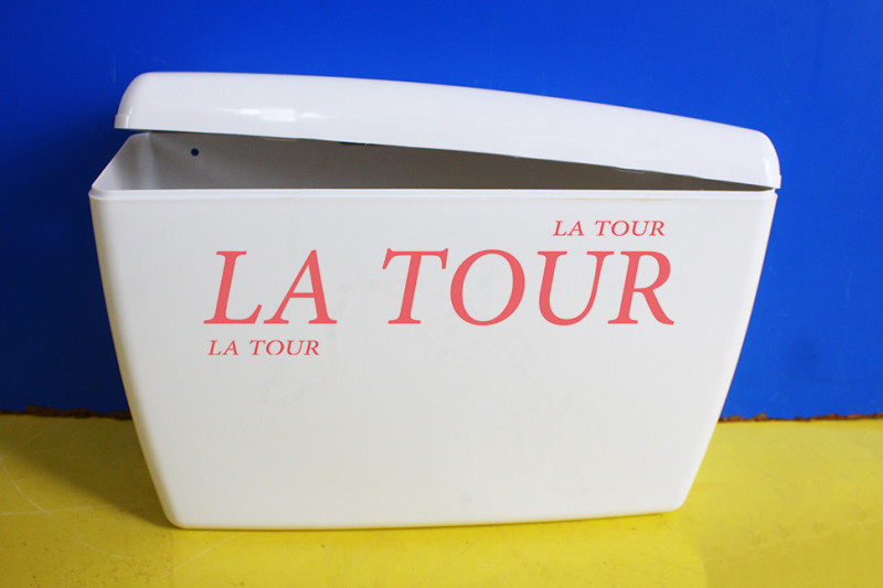 RESERVOIR WC TURC CHASSE HAUTE PLASTIQUE KARL FLO BLANC