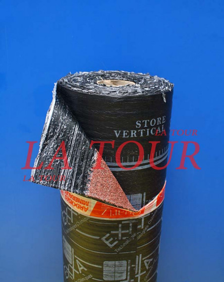 MEMBRANE BITUMINEUSE 3,00MM (1x10)ML A GRAIN HYRENE EXXA ROUGE