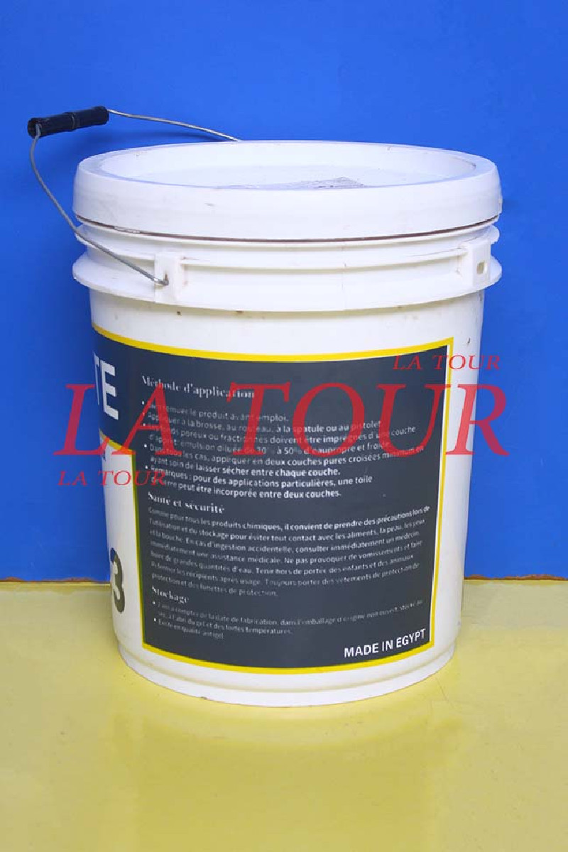 FLINTKOTE (PATE BITUMINEUSE) 20KG REF.(BE3) EXXA NOIR