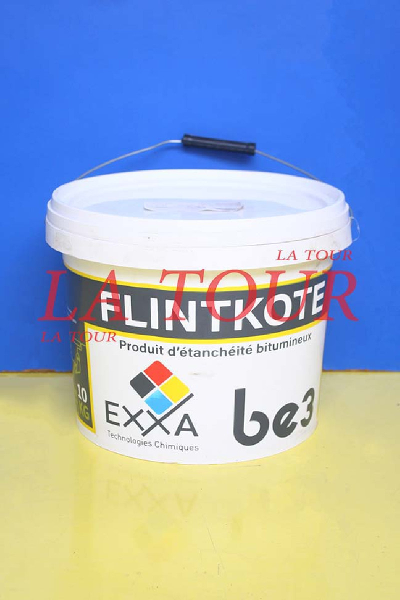 FLINTKOTE (PATE BITUMINEUSE) 10KG REF.(BE3) EXXA NOIR