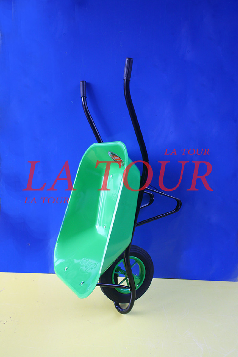 BROUETTE EN TOLE 65L DANCO VERTE CLAIRE