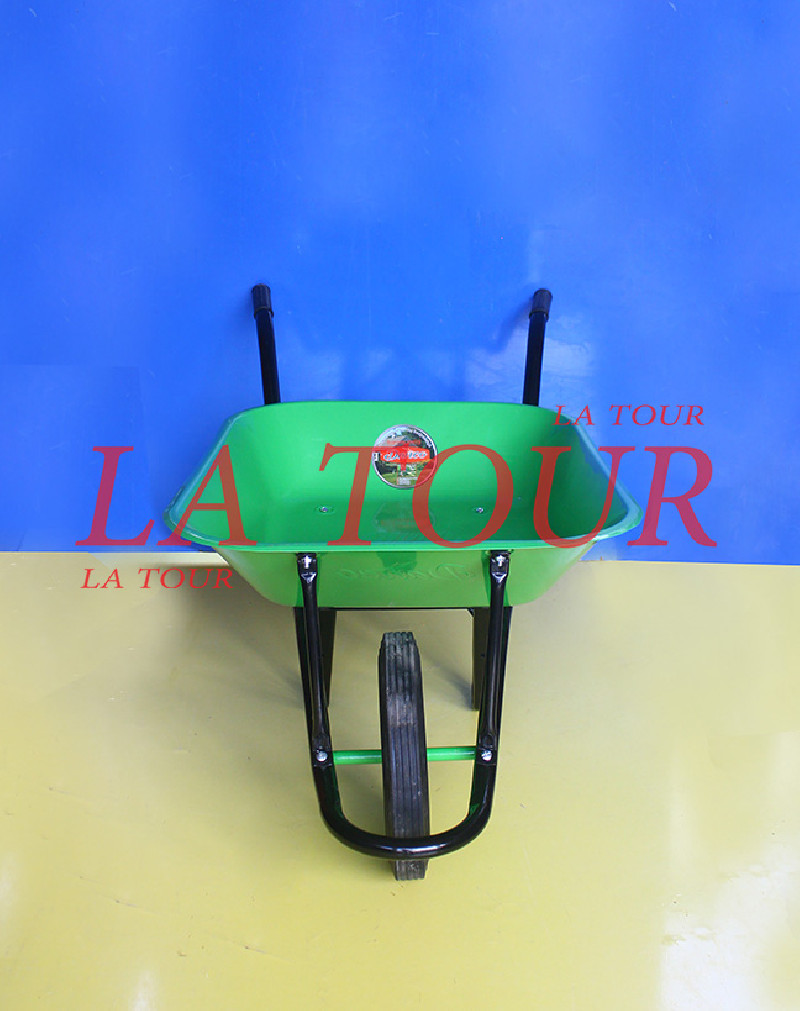 BROUETTE EN TOLE 65L DANCO VERTE CLAIRE
