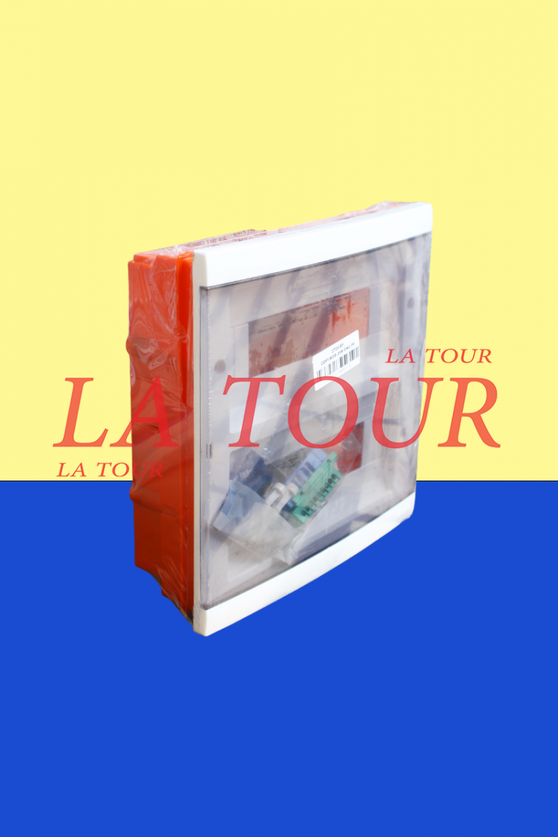 COFFRET ELECTRIQUE ENCASTRE 24 MODULE 2726/EF INGELEC PORTE FUME ORA