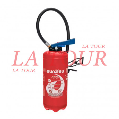 EXTINCTEUR A EAU 06KG A AIGUILLE EUROFA BOUTEILLE ROUGE